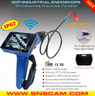 SNS-99W5 WiFi Industrial Endoscope with 3.5 inch TFT LCD display screen